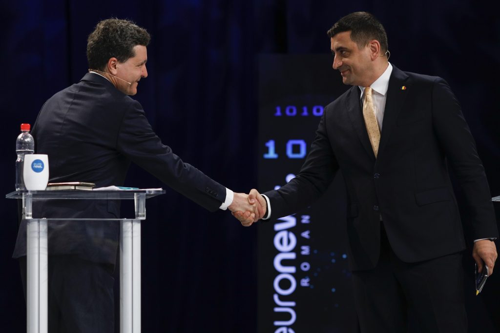 Dezbaterea între George Simion și Nicușor Dan, reluare în seara asta ...